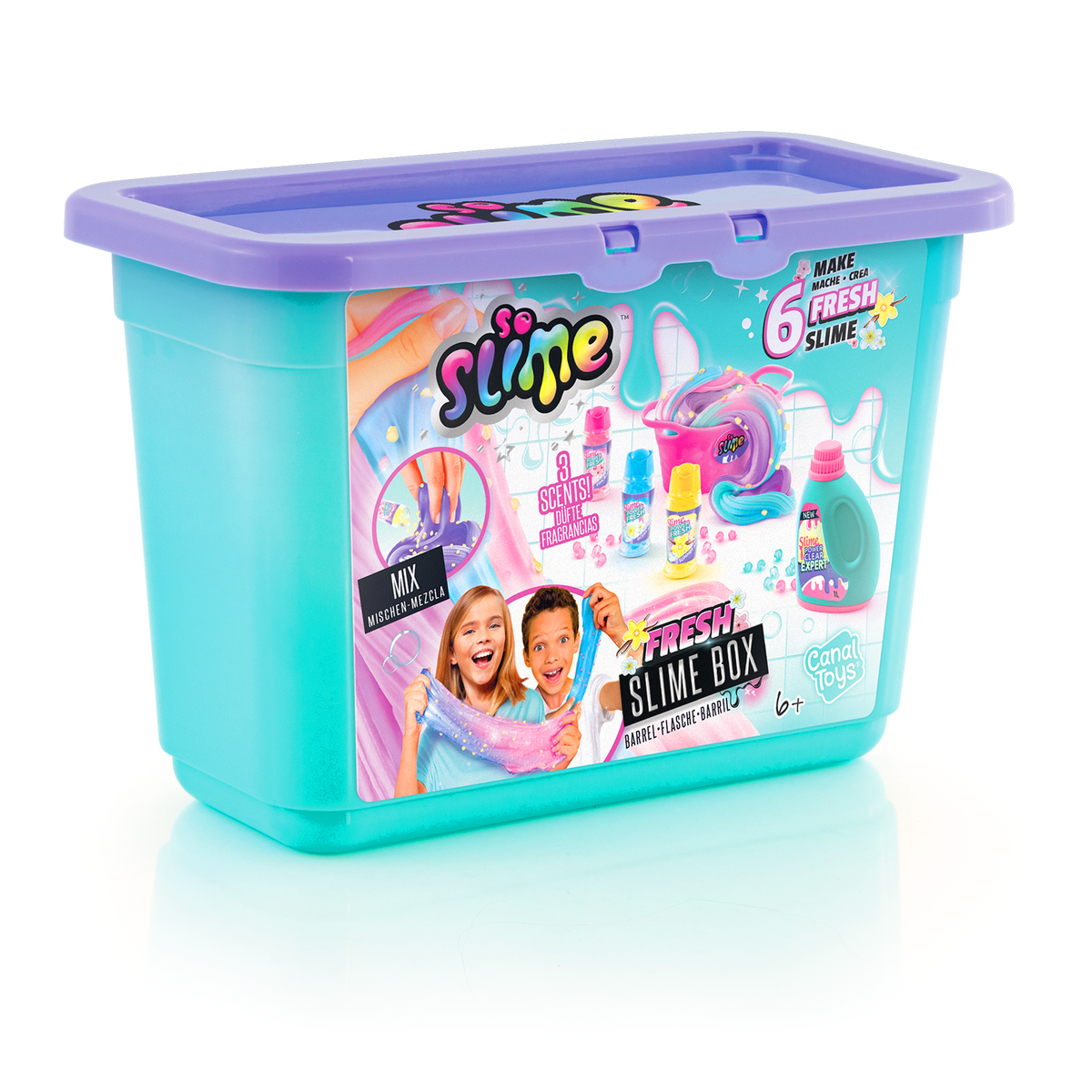 Kit de 6 Slimes Suavizantes - Fresh Slime Box - So Slime - SSC245 ...